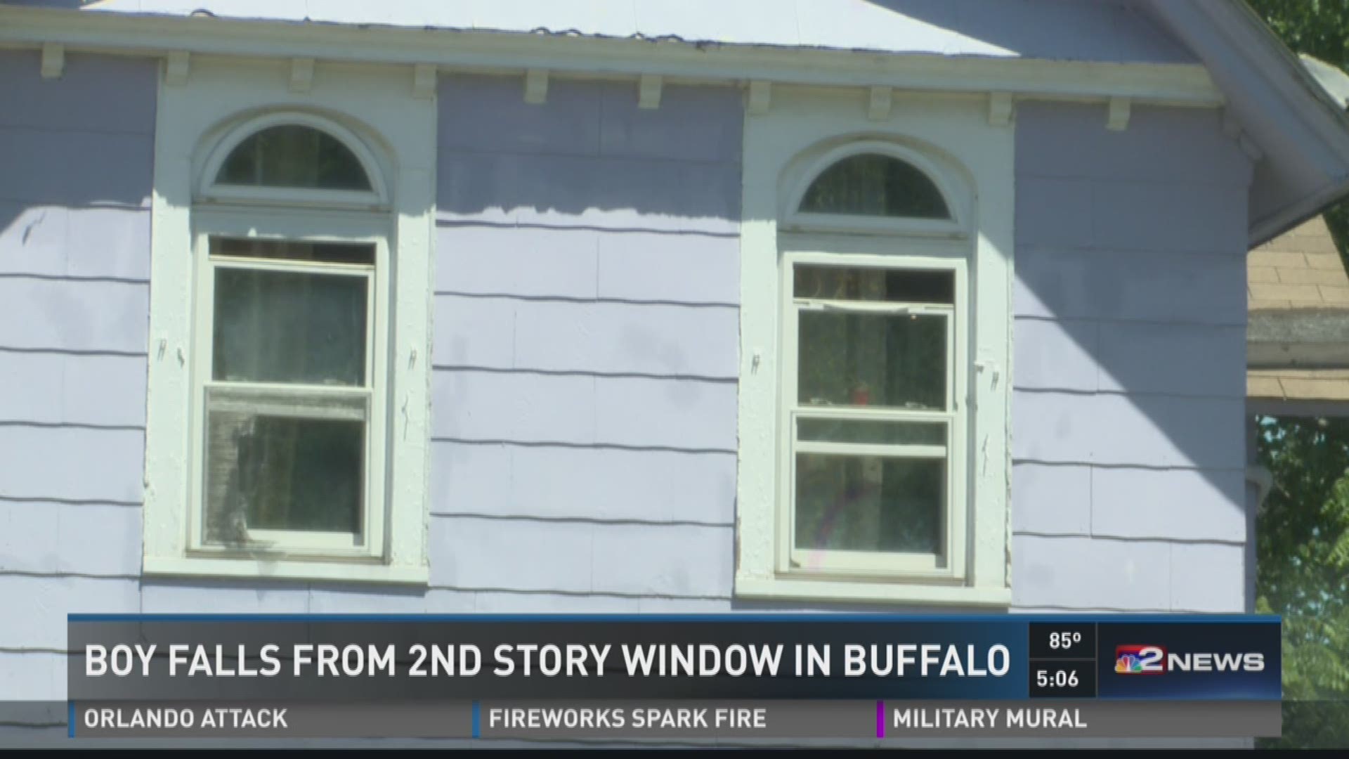 Boy falls from second story window in Buffalo | wgrz.com