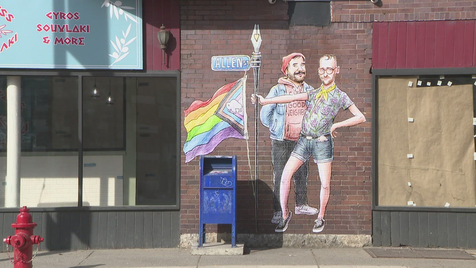 Allentown couple honored by new mural | wgrz.com