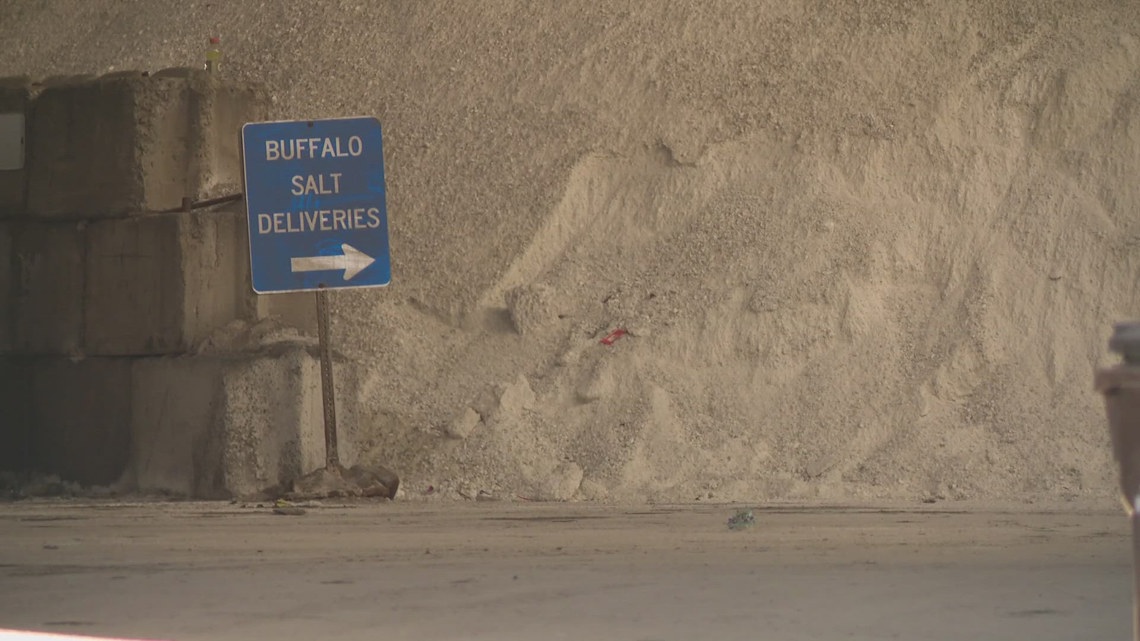 Rock salt shortage impacts Western New York | wgrz.com