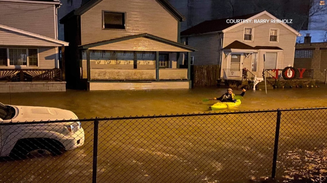 'I just went from city living to waterfront property,' says Buffalo man ...