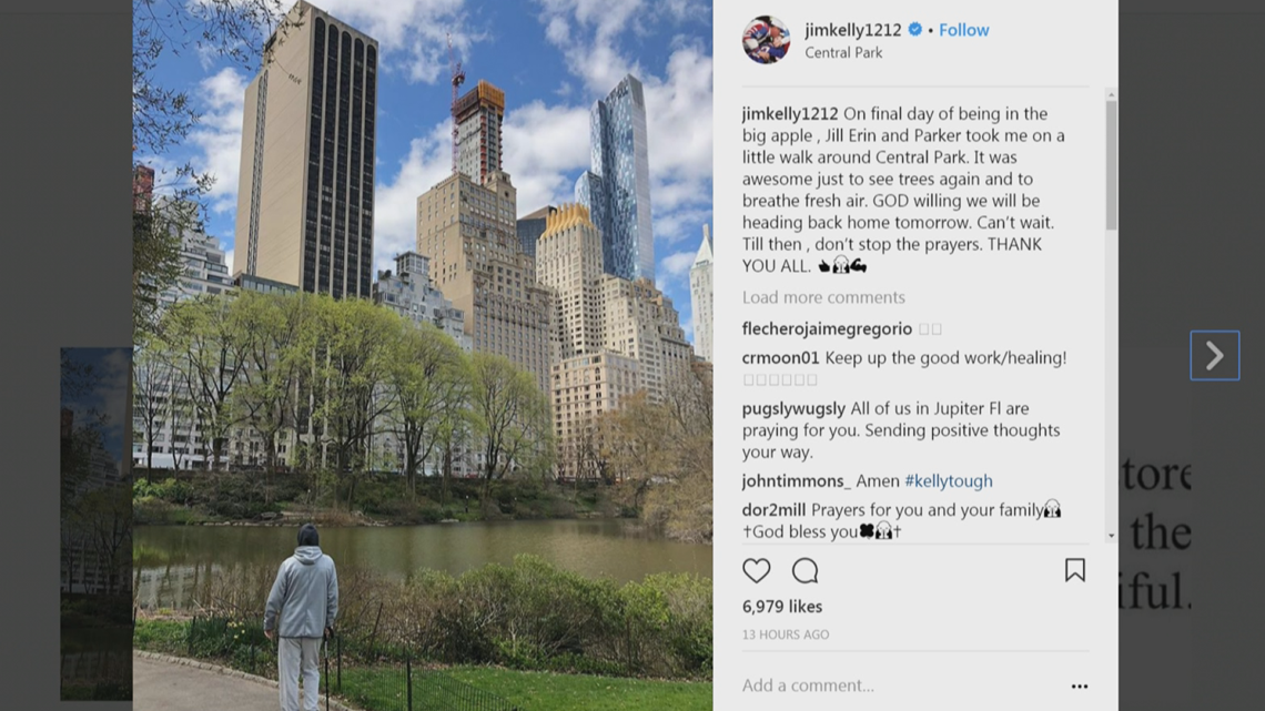 Jim Kelly comes home from NYC | wgrz.com