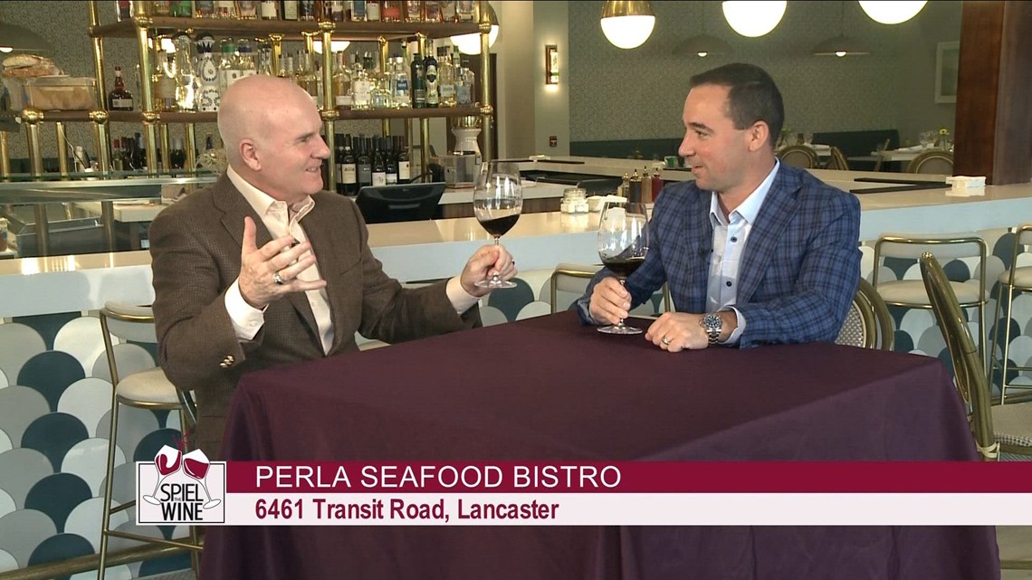 Russell Salvatore describes the expanded menu at Perla Seafood Bistro ...