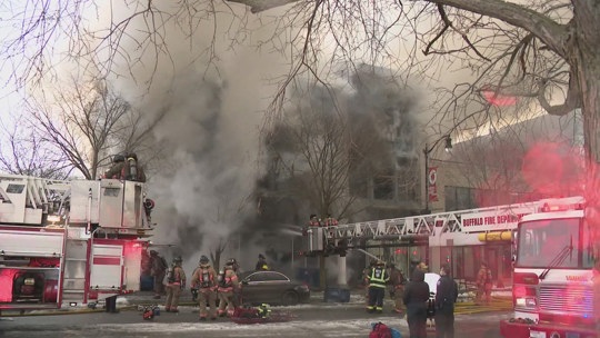 Lockport fire affects up to 10 businesses | wgrz.com