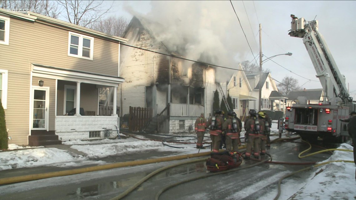 Fire In Grape Street This Morning | wgrz.com