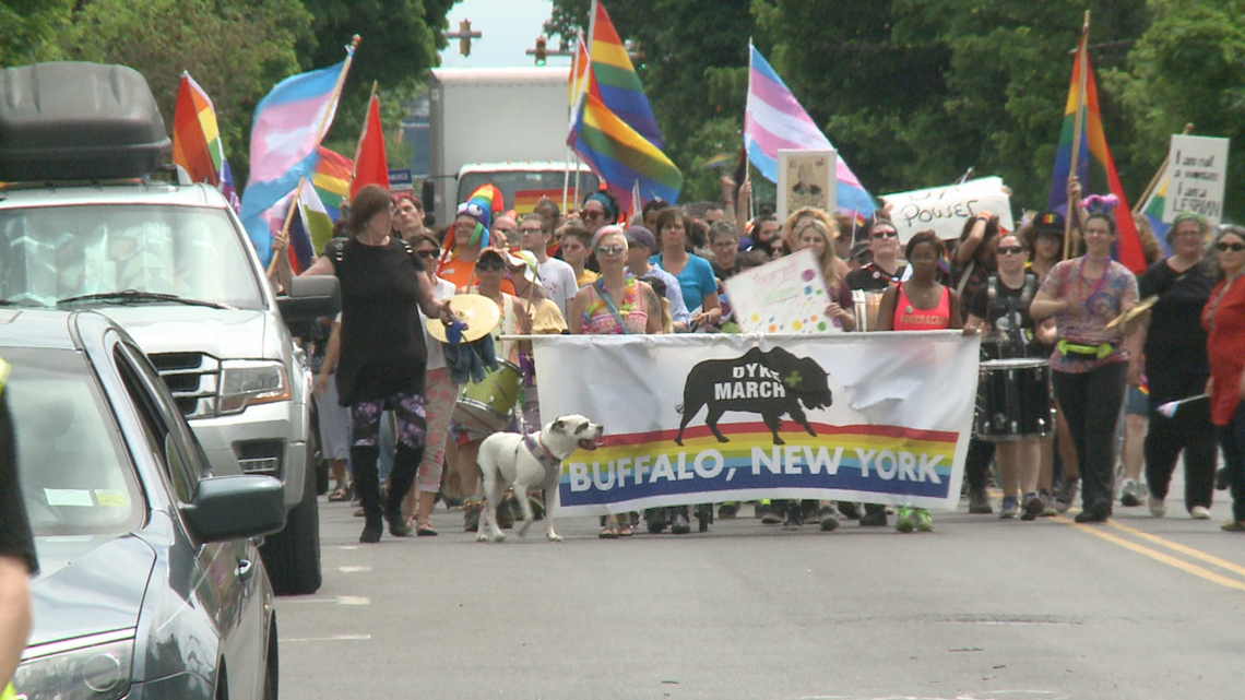 Dyke + March held to celebrate Pride Week | wgrz.com