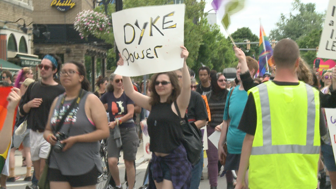 Dyke + March held to celebrate Pride Week | wgrz.com