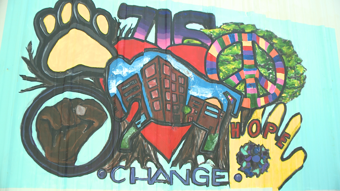 Students unveil 'Me, My City, My Future' mural | wgrz.com
