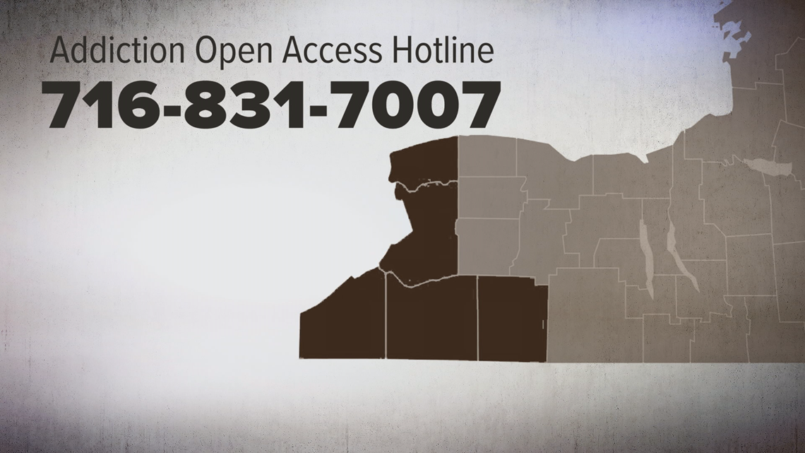 Progress report on new addiction hotline | wgrz.com
