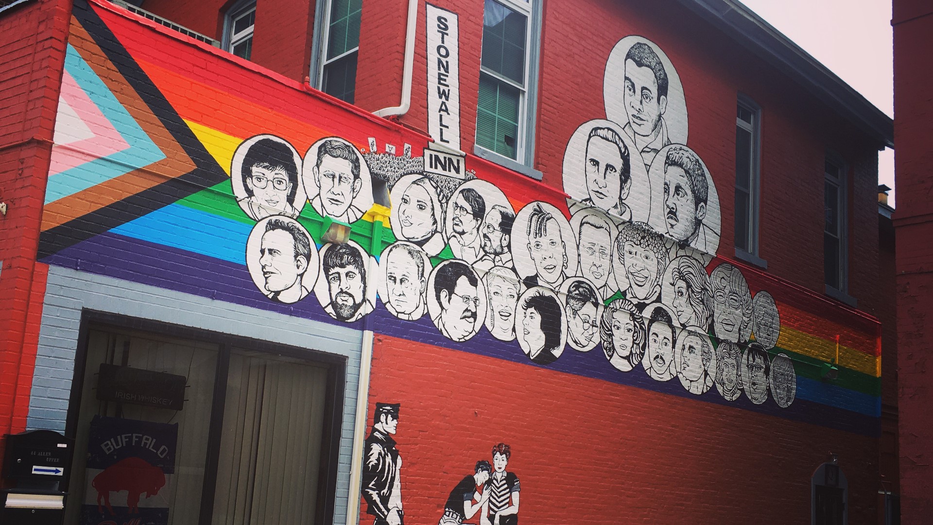 Pride mural in Allentown unveiled on National Coming Out Day | wgrz.com