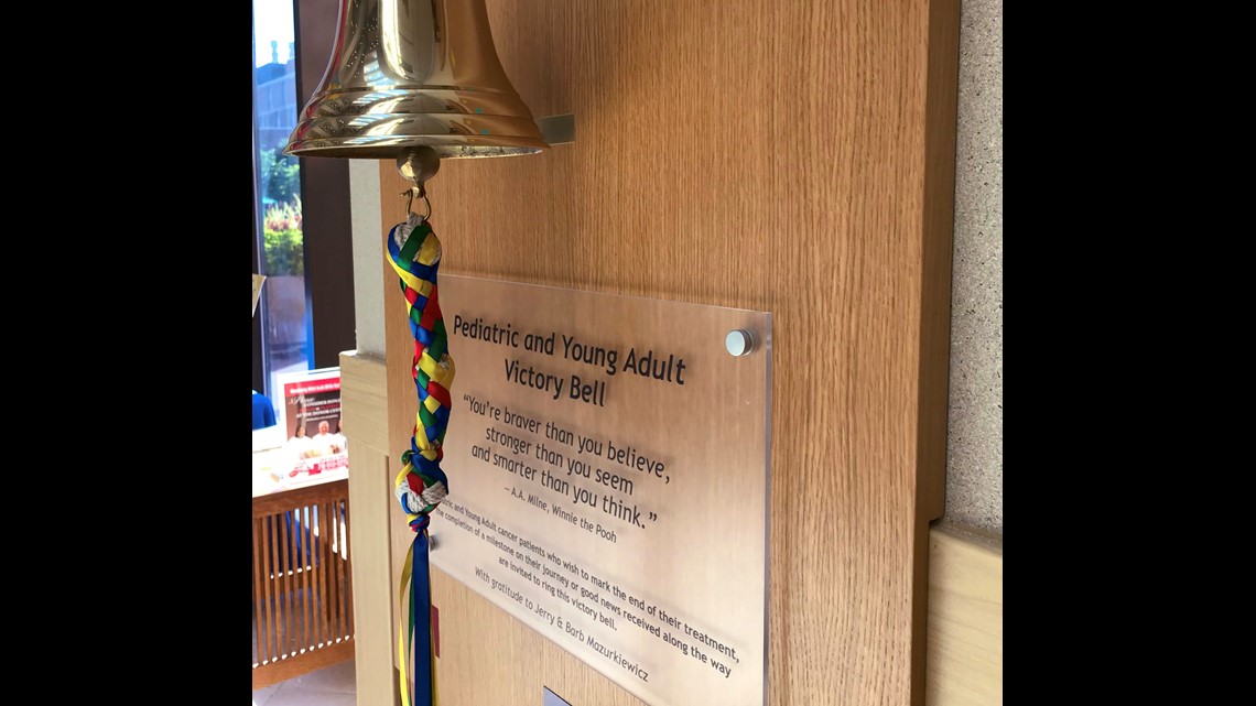 Roswell Park unveils victory bell for children and young adults | wgrz.com