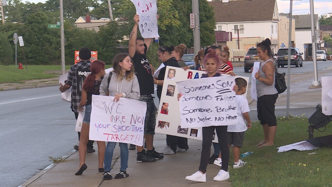 Officer-involved shooting sparks protests | wgrz.com