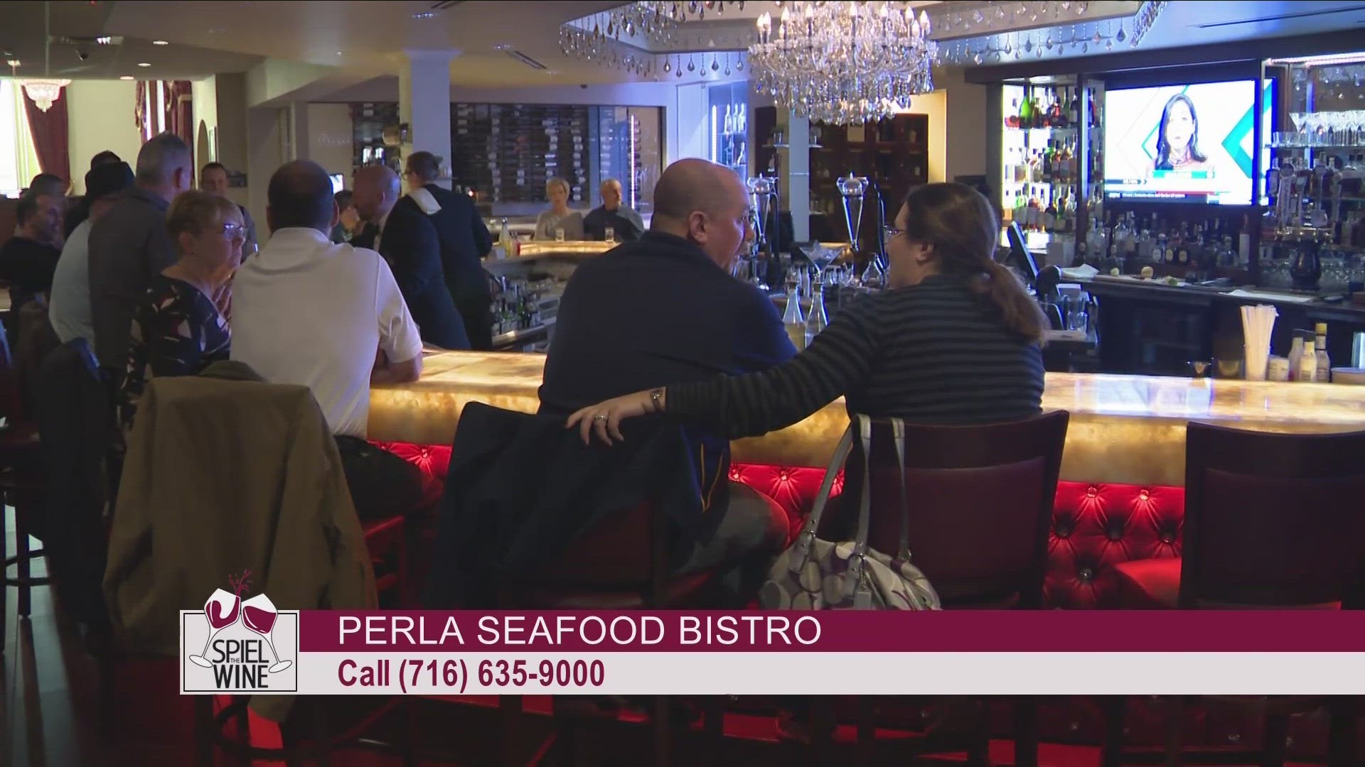 Russell Salvatore describes the Chandelier Bar and the menu at Perla ...