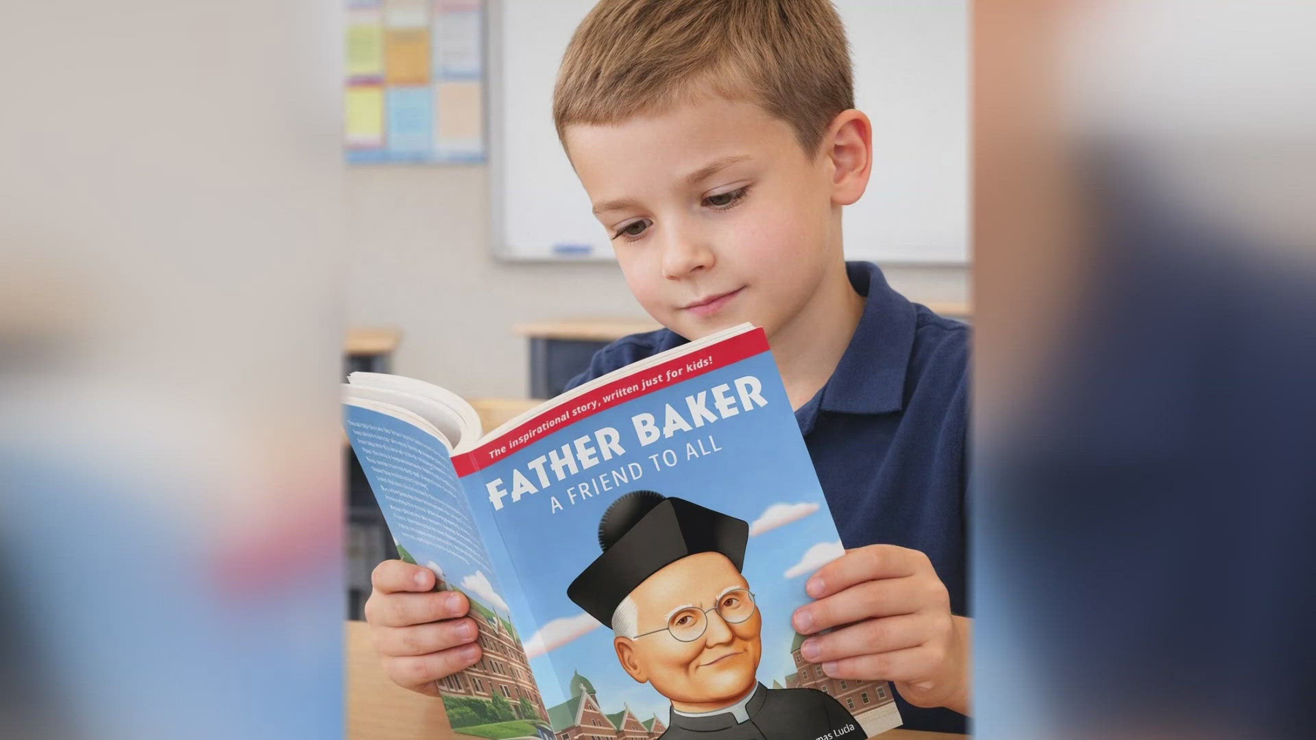 OLV releases children's book about Father Baker | wgrz.com