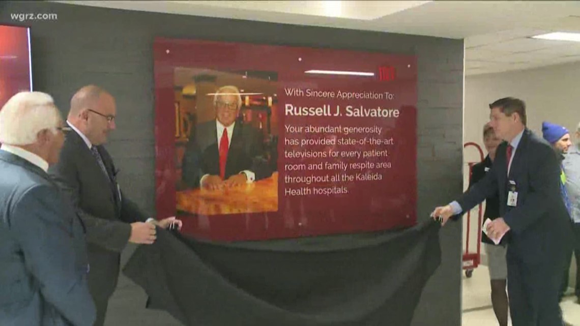 Russell Salvatore donates $1M for Kaleida patient rooms | wgrz.com