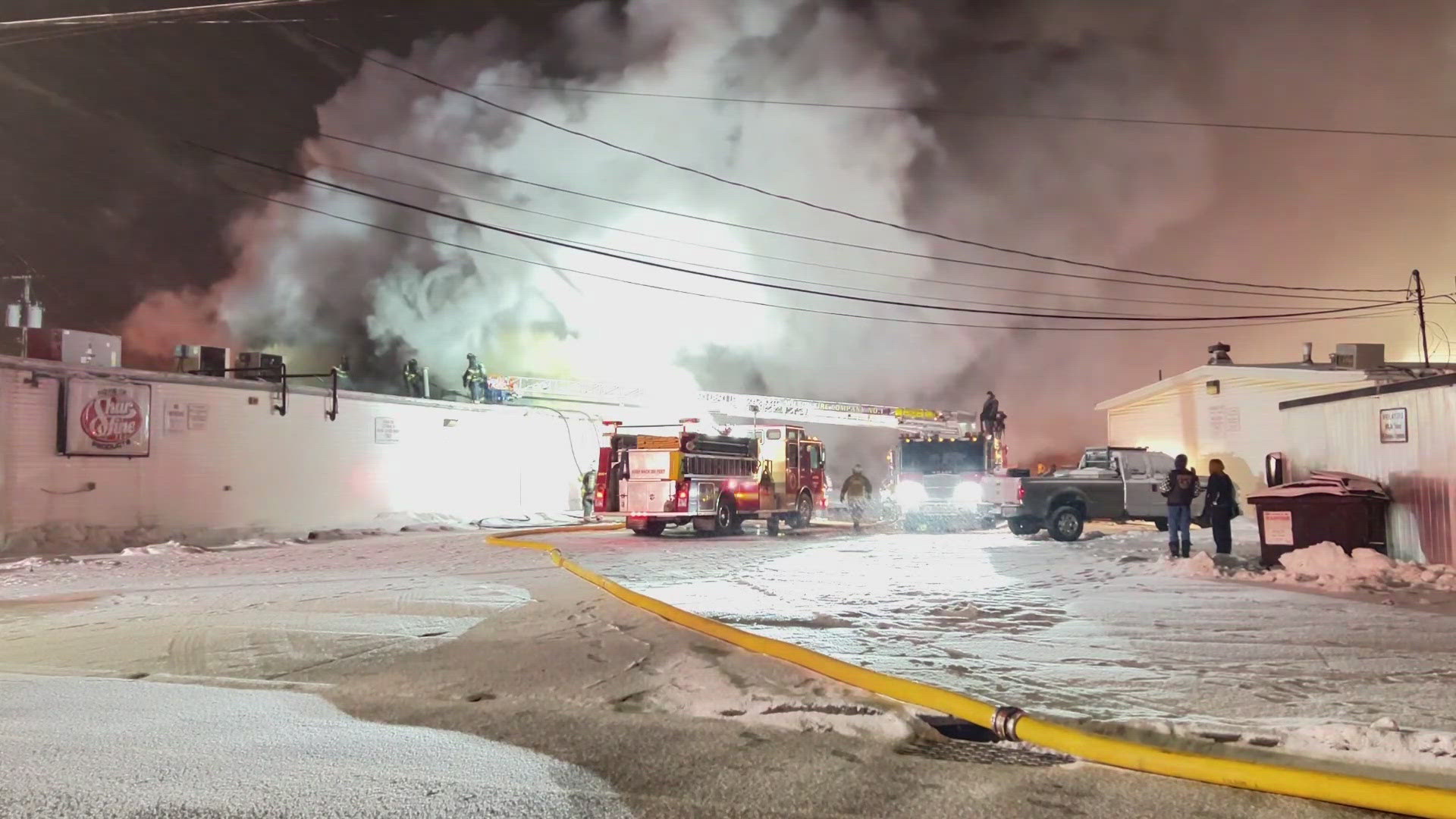 Multiple fire companies battle Wilson grocery store fire Tuesday night ...