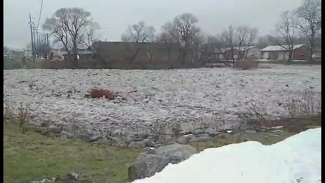 Flooding at Harlem Road and Clinton Street bridge | wgrz.com