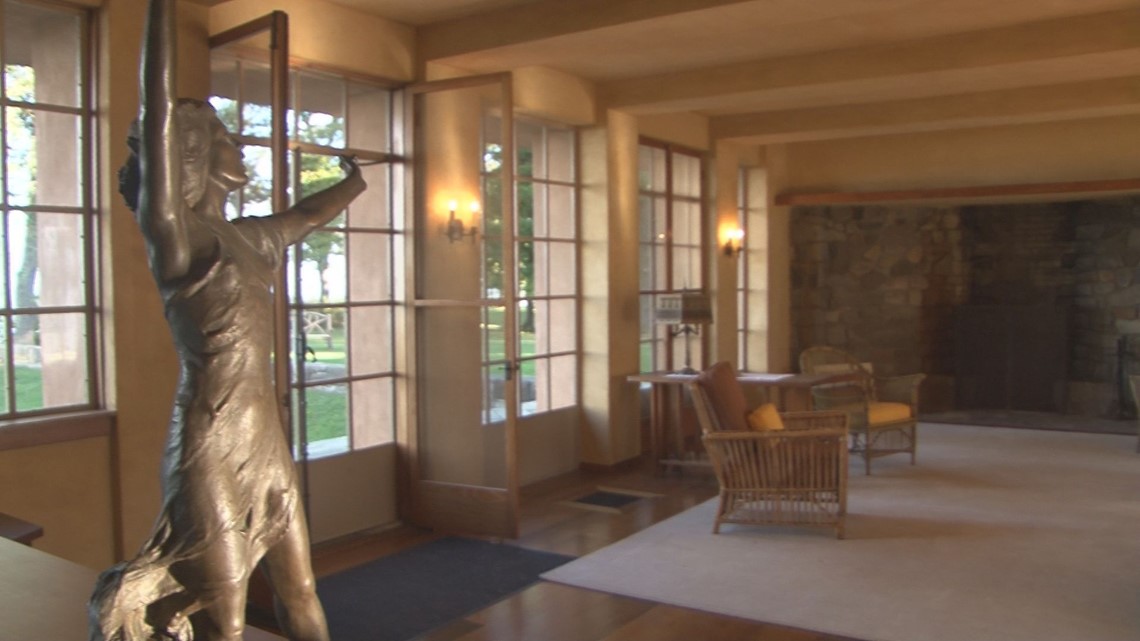 Renovation of Frank Lloyd Wright's Graycliff Estate completed | wgrz.com
