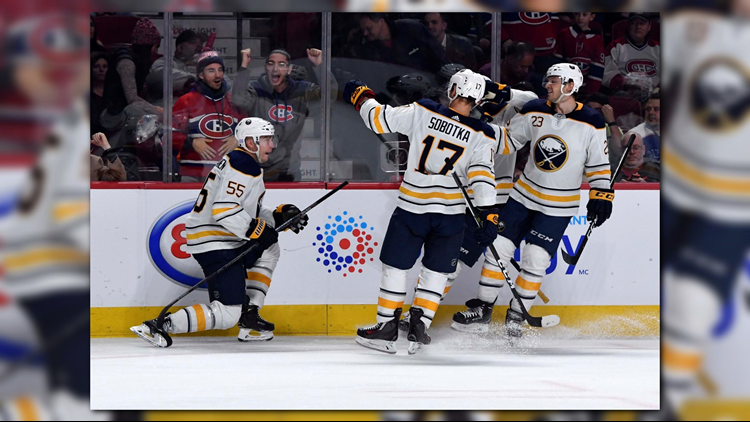Sabres Win Thriller in OT, 6-5 Over Montreal | wgrz.com
