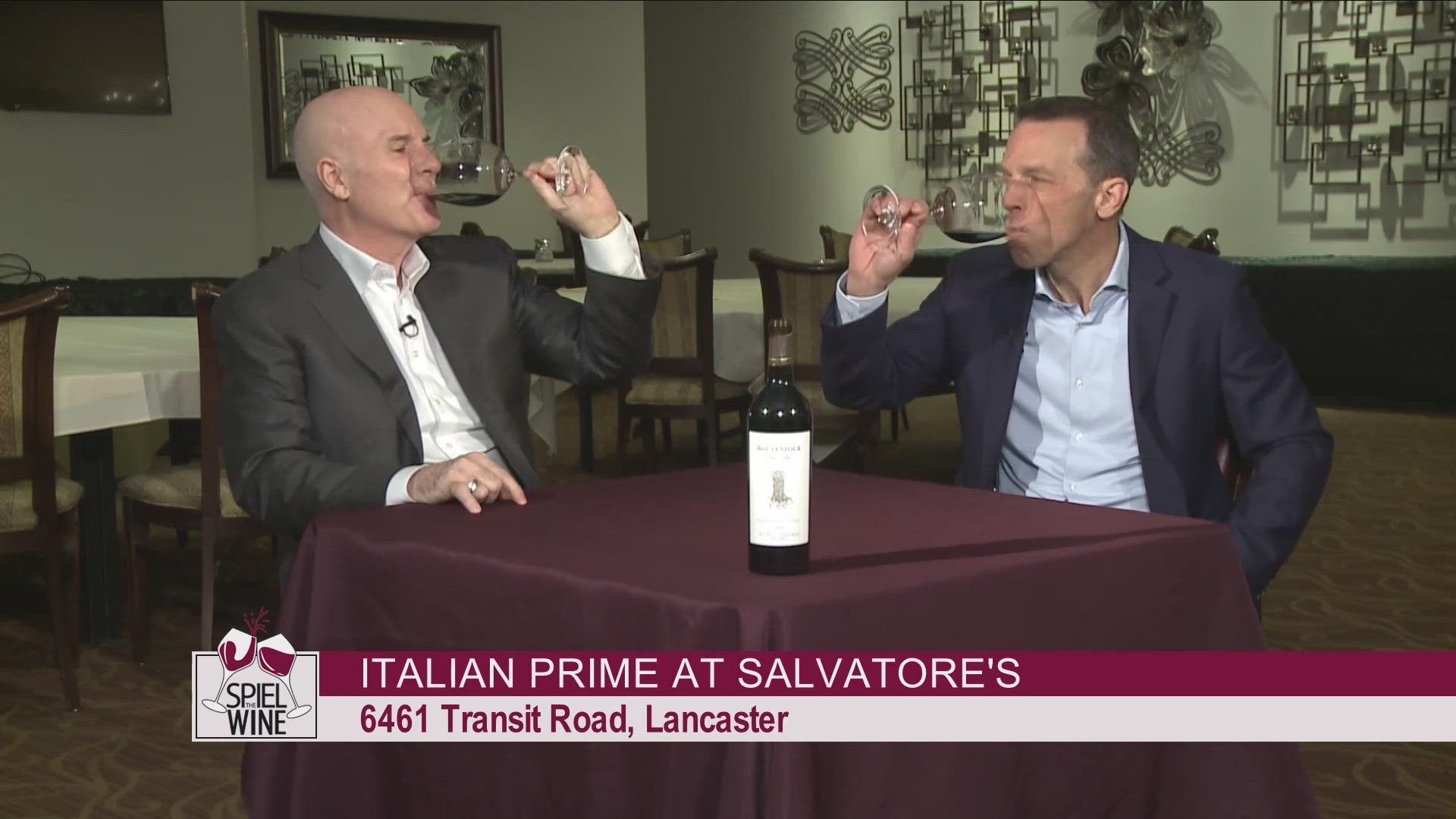 Kevin and Mike DePue enjoy a Wine of the Week | wgrz.com