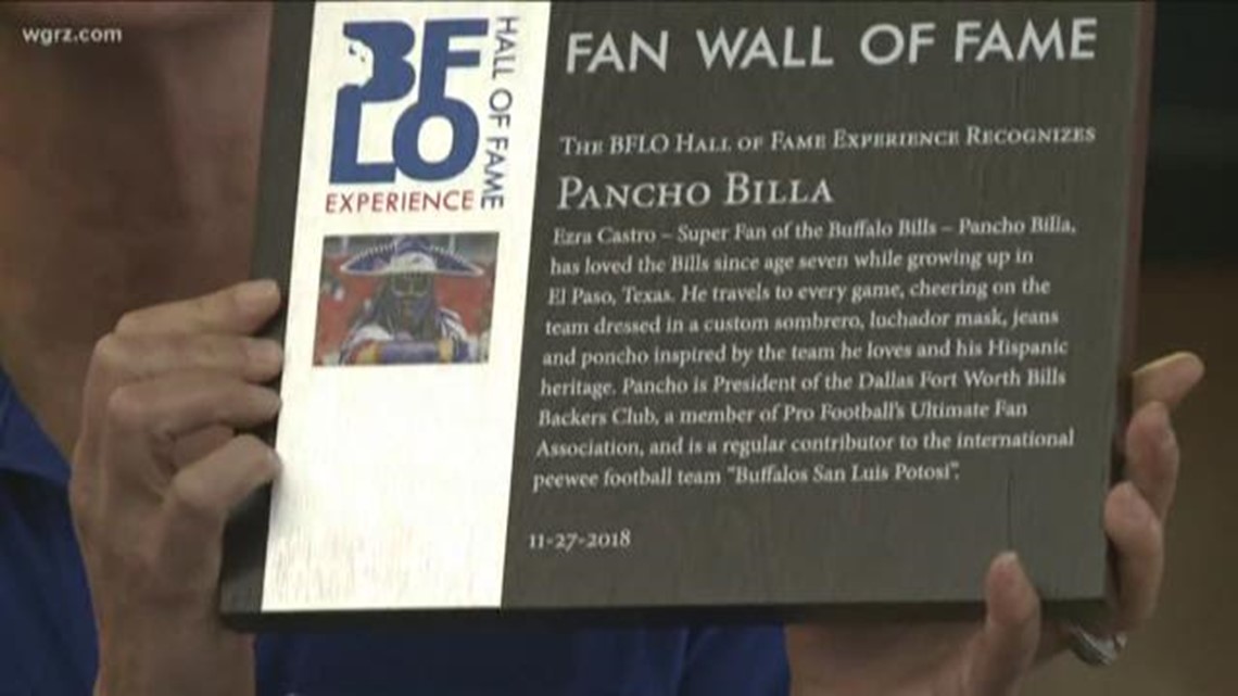 Pancho Billa made first "Wall of Fame" Fan | wgrz.com