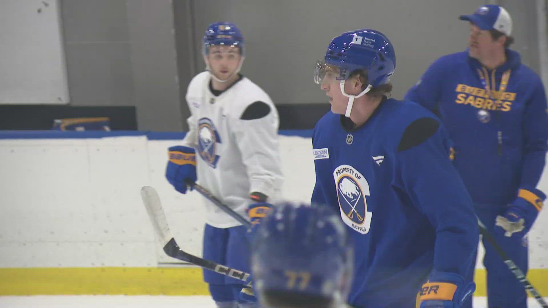 Tage Thompson hit leads Buffalo Sabres star to miss a game | wgrz.com