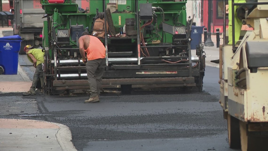 Allen Street road work completed | wgrz.com