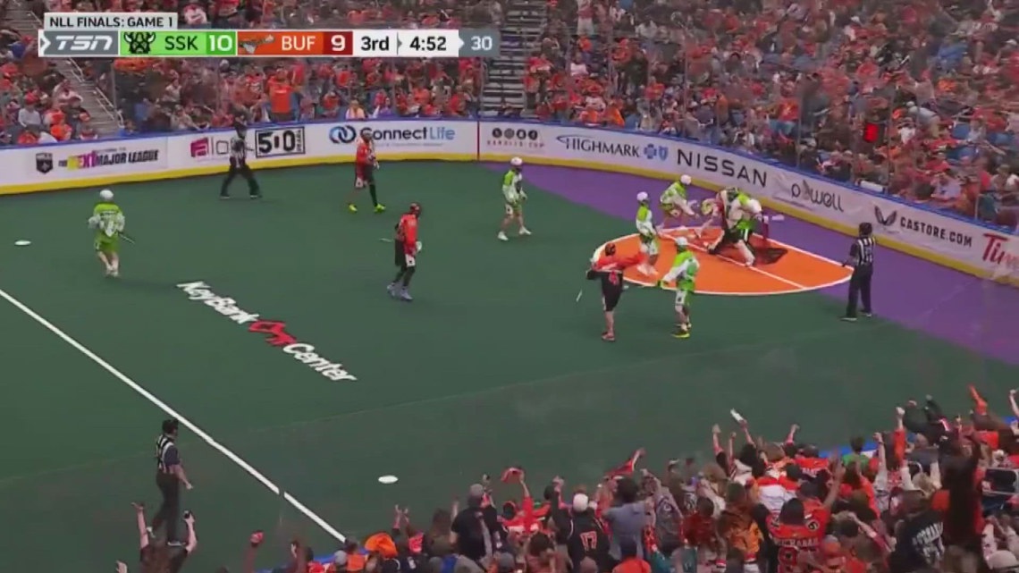 Buffalo Bandits rally to secure win in NLL Finals Game 1 | wgrz.com