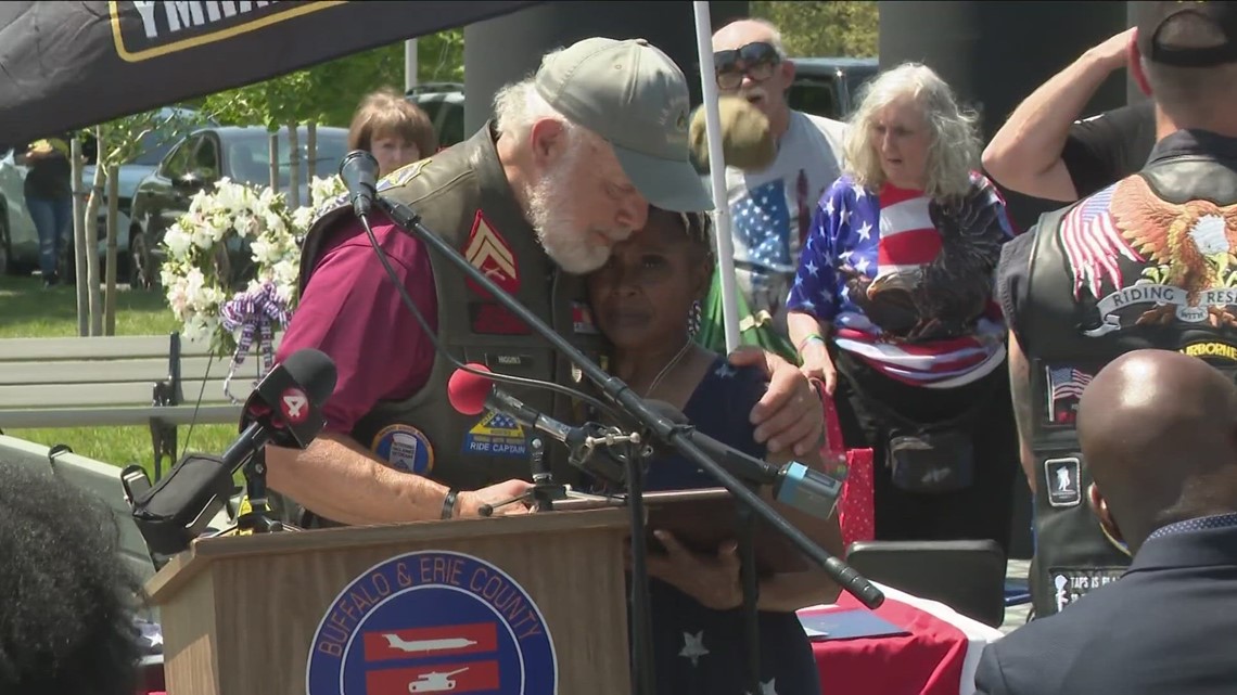 PFC David Evans Jr. honored with brick at African American Veterans ...