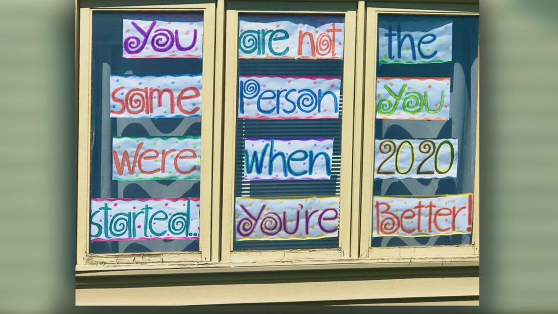 Good Neighbors: Window Signs of Hope | wgrz.com