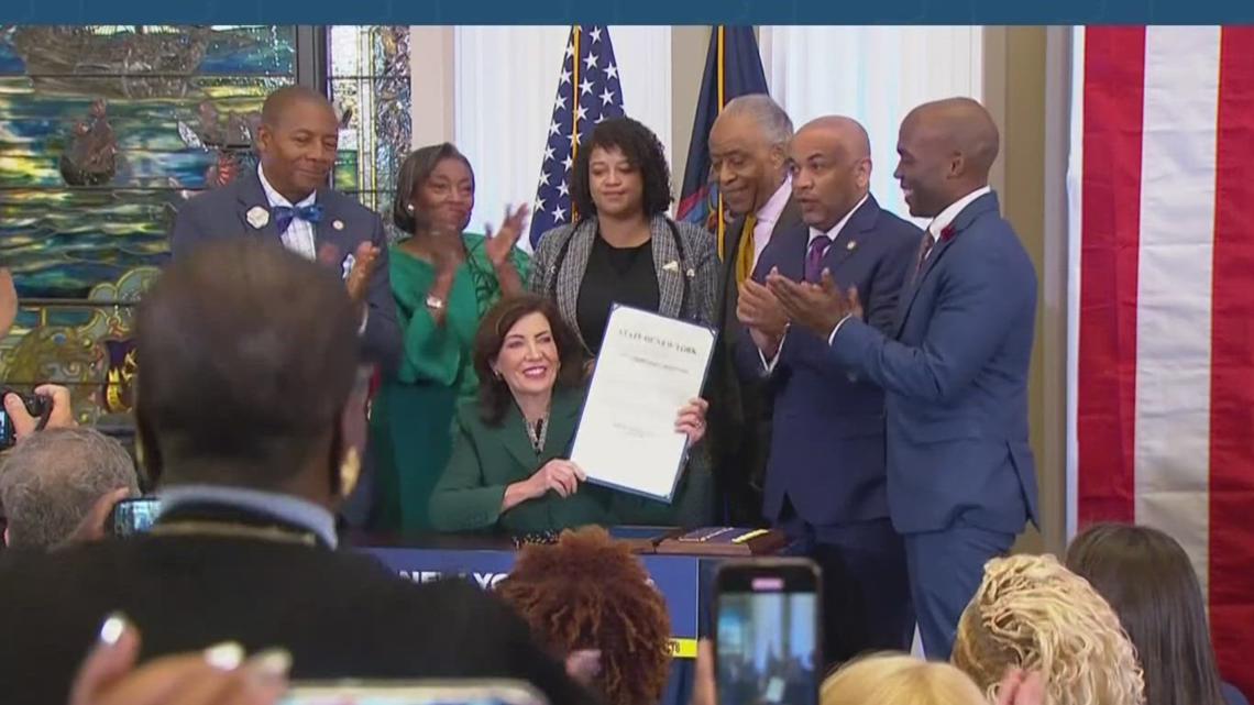 Governor of NY signs reparations bill | wgrz.com