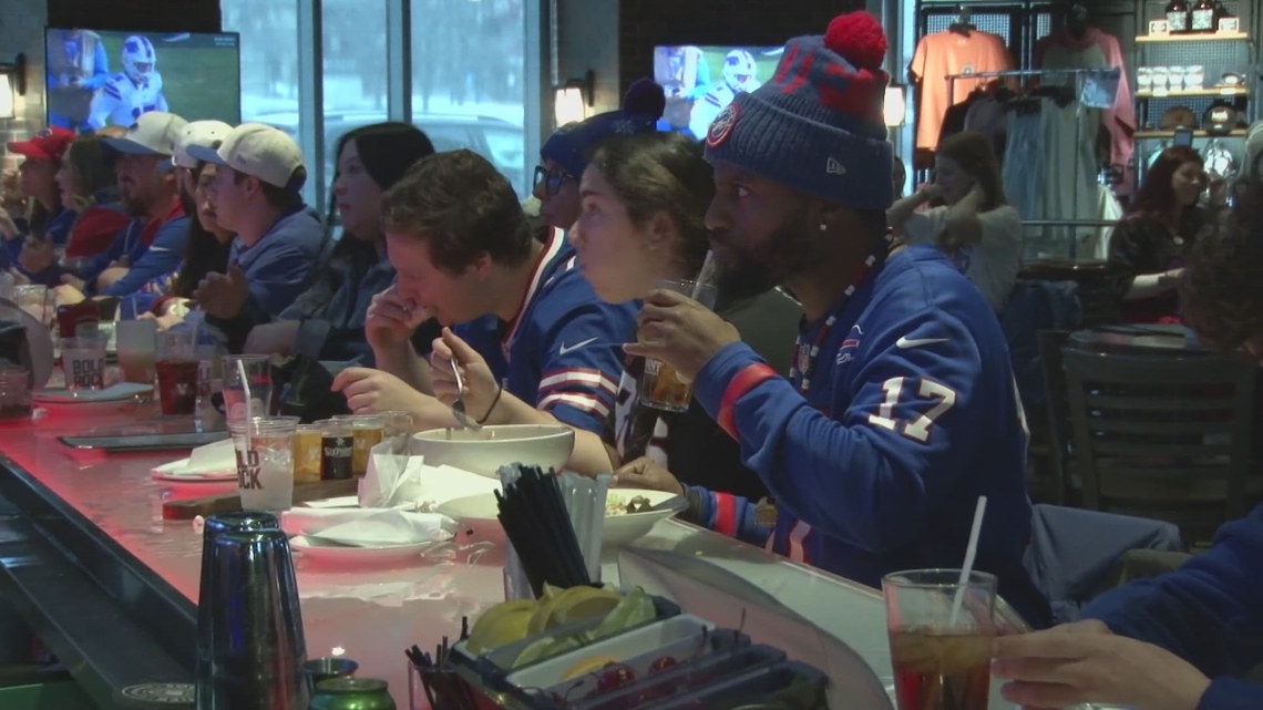 Bills Mafia erupts following road playoff victory | wgrz.com