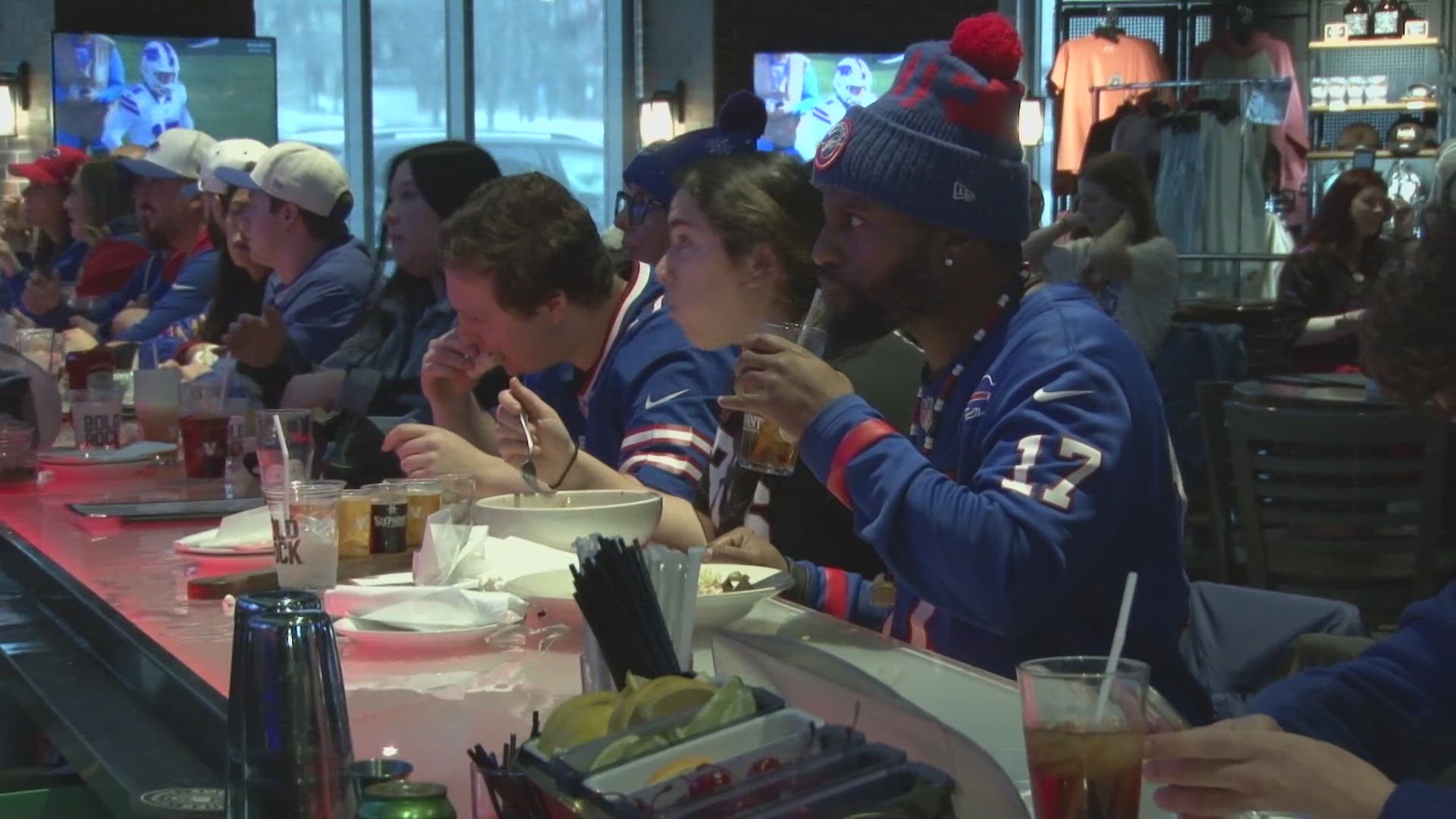 Bills Mafia erupts following road playoff victory | wgrz.com