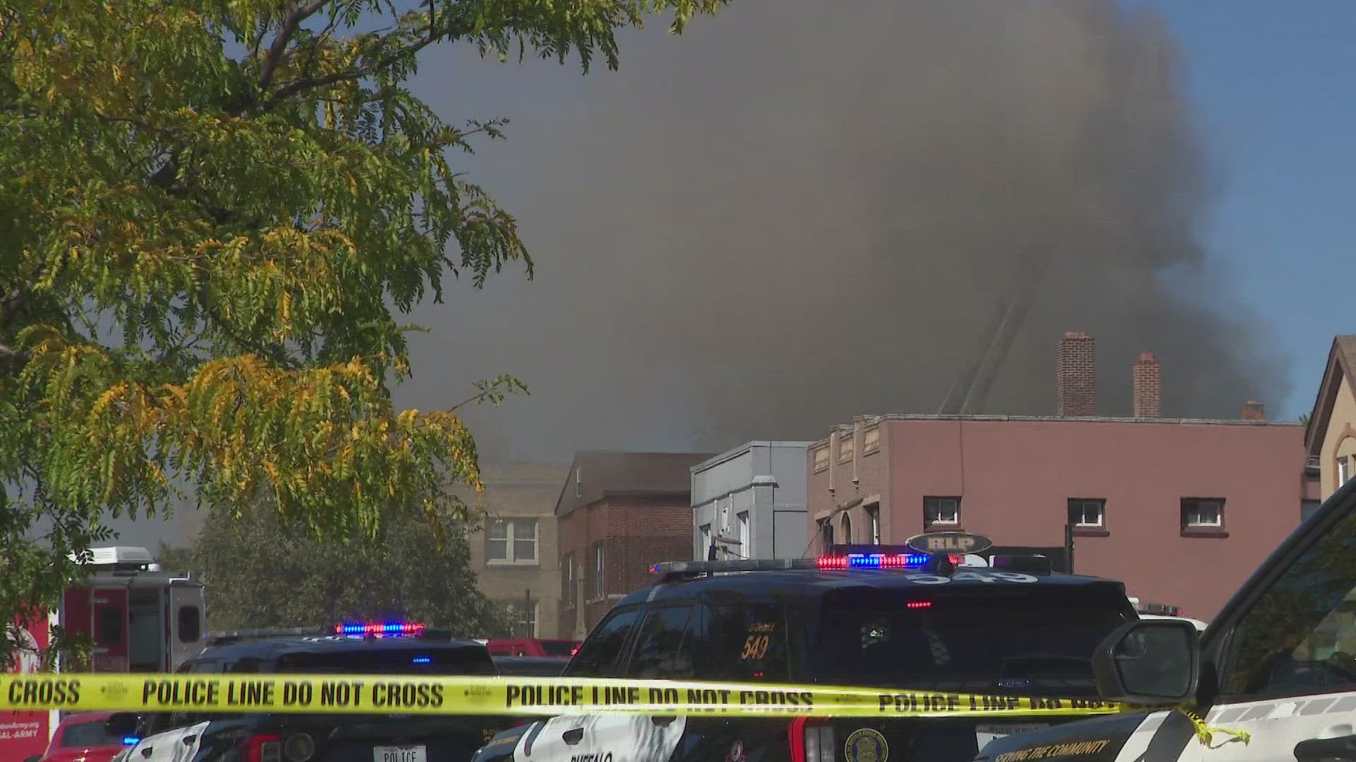 Fire rescue in Buffalo: 3rd-alarm fire hits apartment complex | wgrz.com