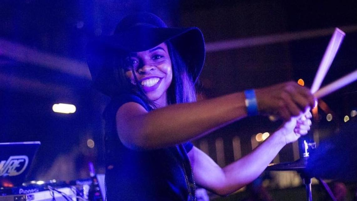 Venzella Joy, Beyoncé's drummer, comes home to perform | wgrz.com