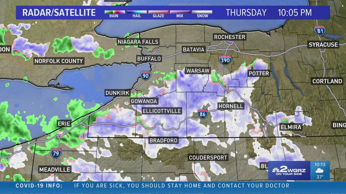 Storm Team 2 Heather Waldman Night Forecast For April 9, 2020 | wgrz.com