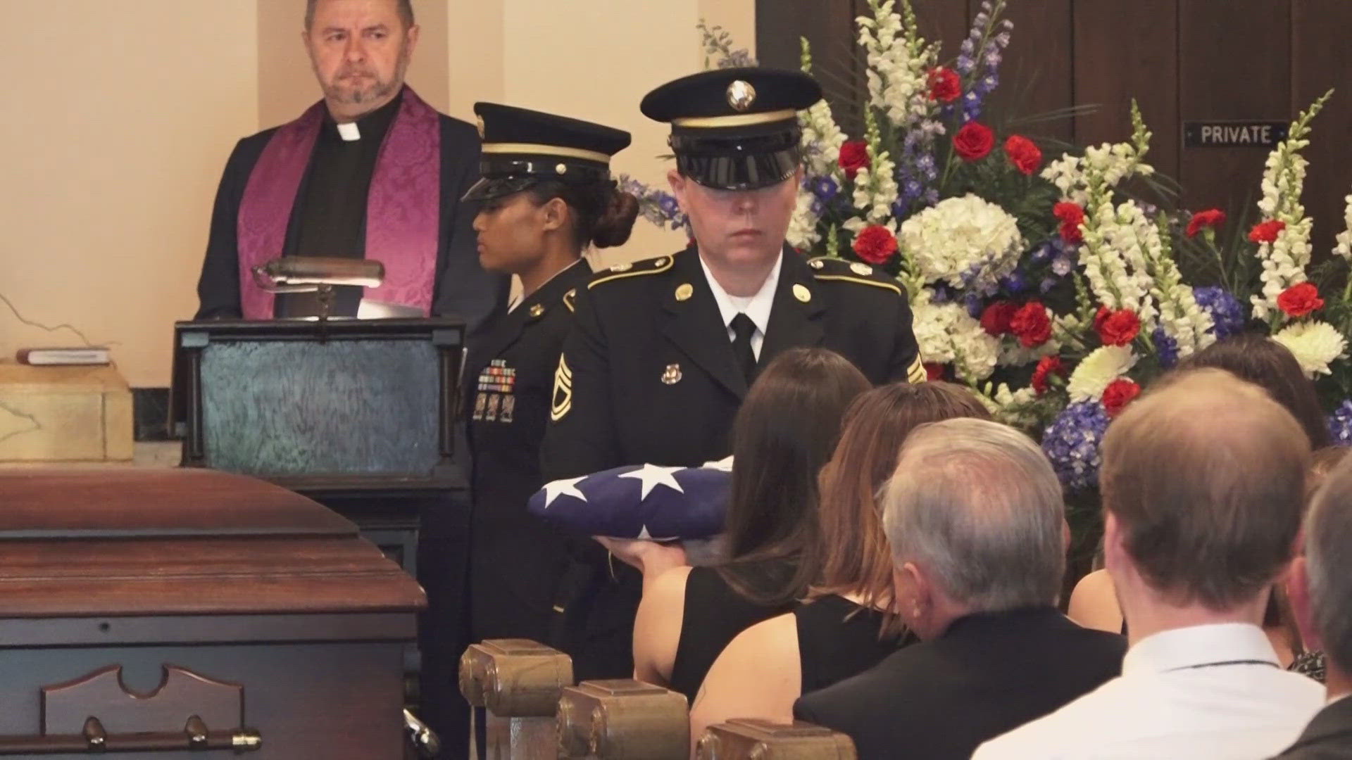 Funeral held for Western New York Soldier killed in training accident ...