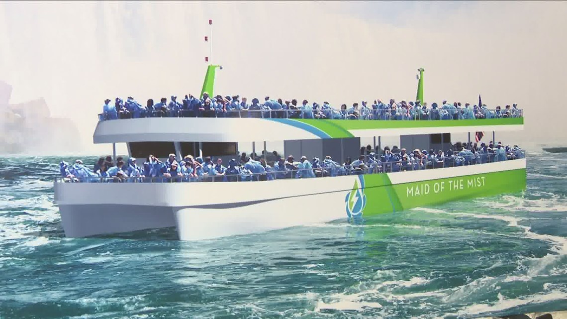 Maid of the Mist launches the season with new electric boats | wgrz.com