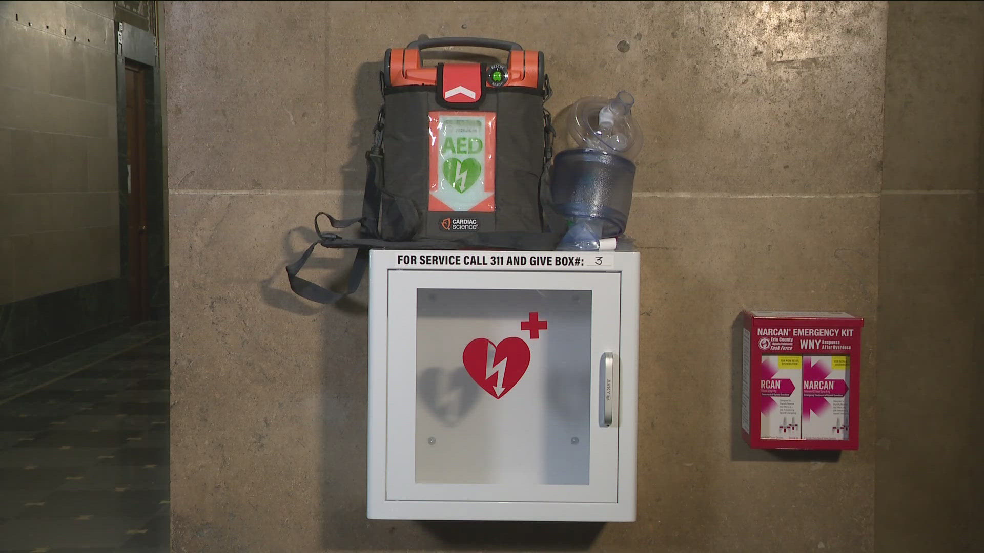 New AEDS Installed in Buffalo City Hall | wgrz.com