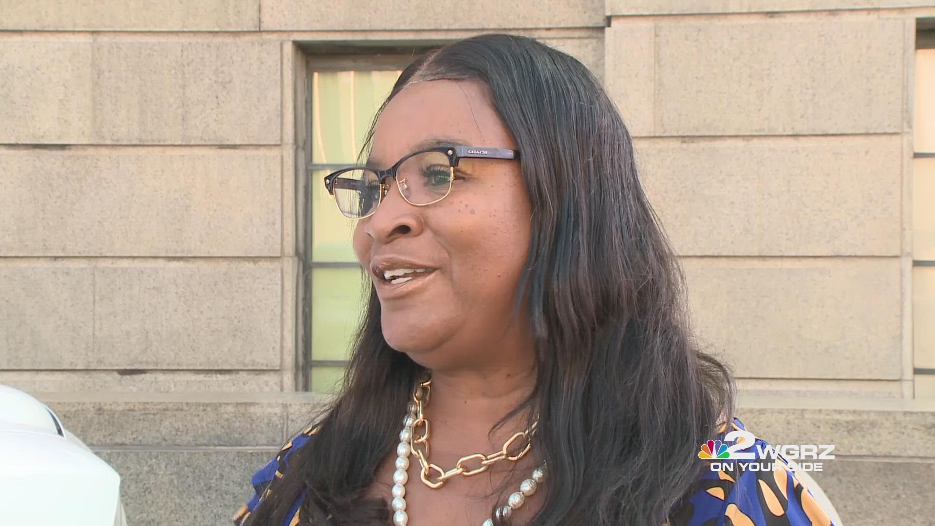 Fatima Morrell, centennial chair for Sigma Gamma Rho sorority | wgrz.com