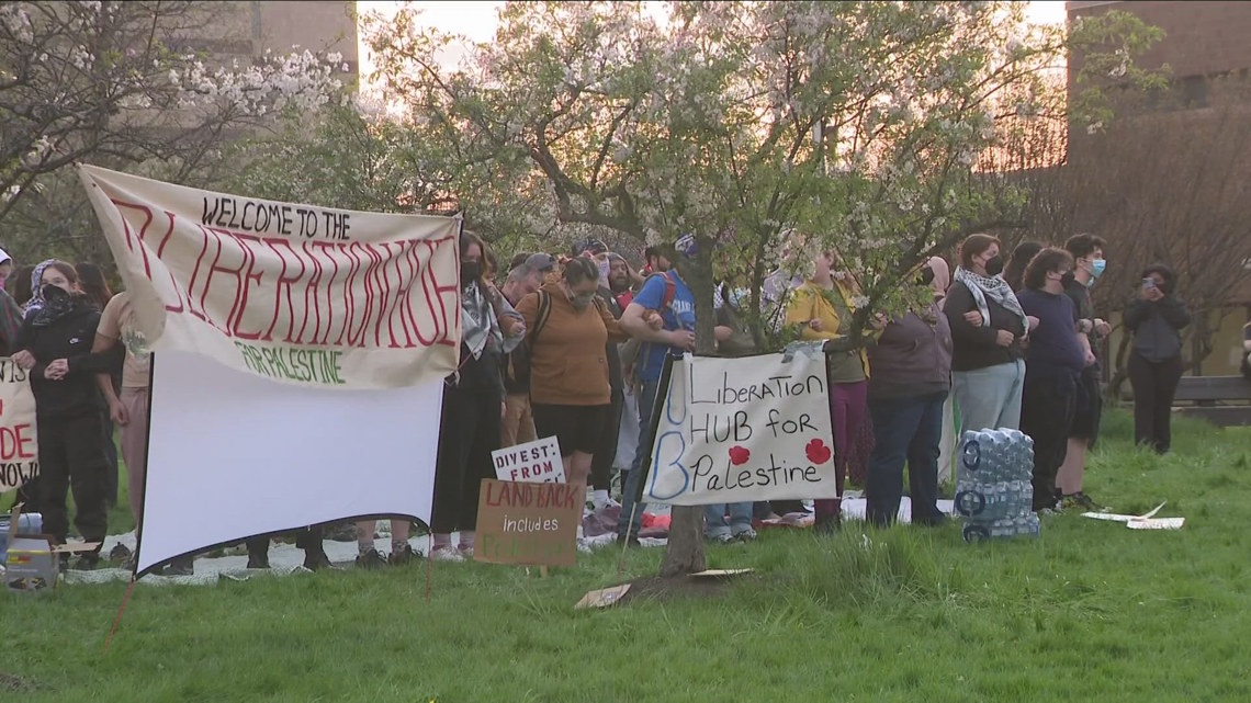 University protests: 15 people arrested at UB | wgrz.com