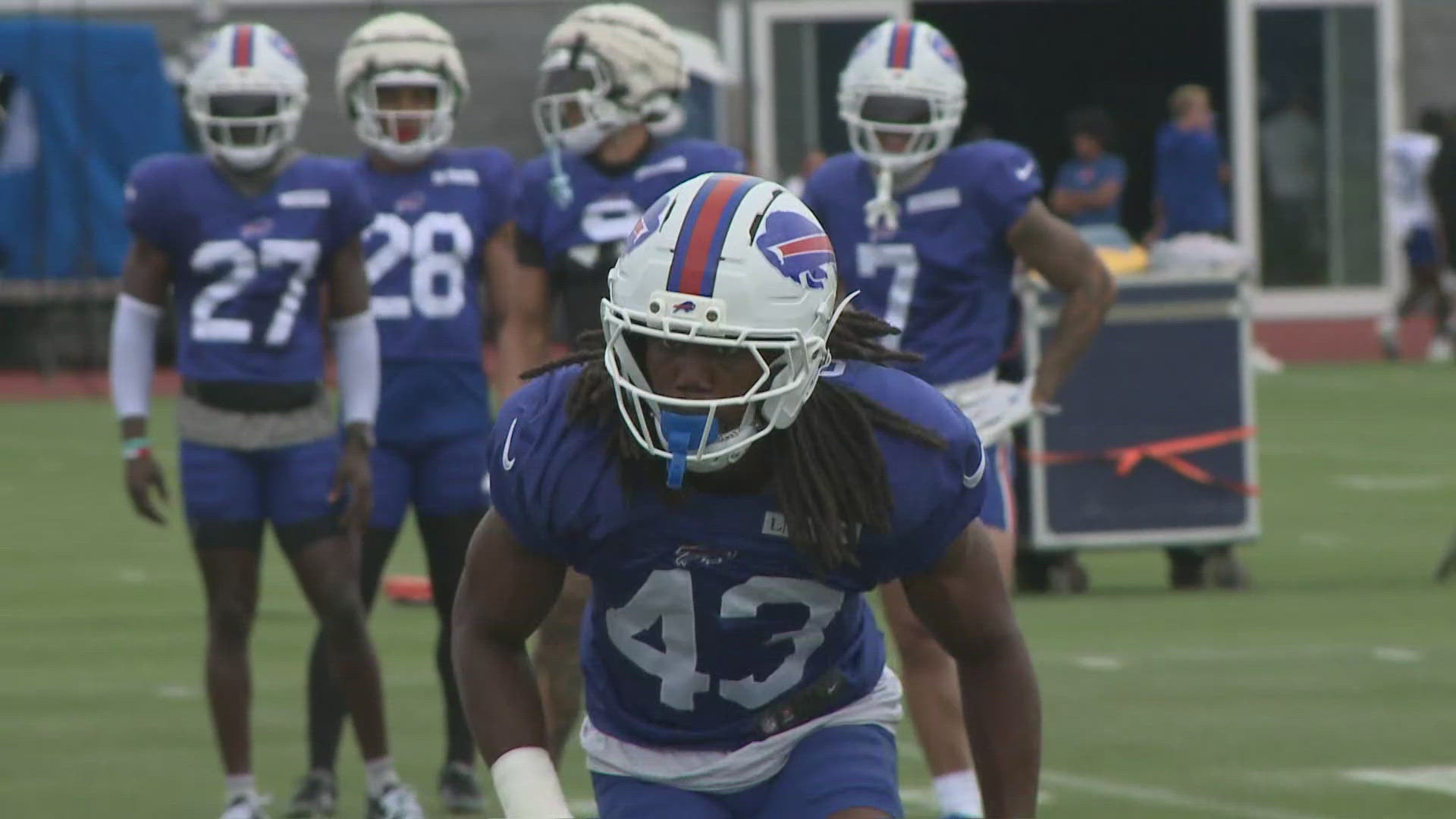 Dorian Strong tackles rookie challenges with Bills | wgrz.com