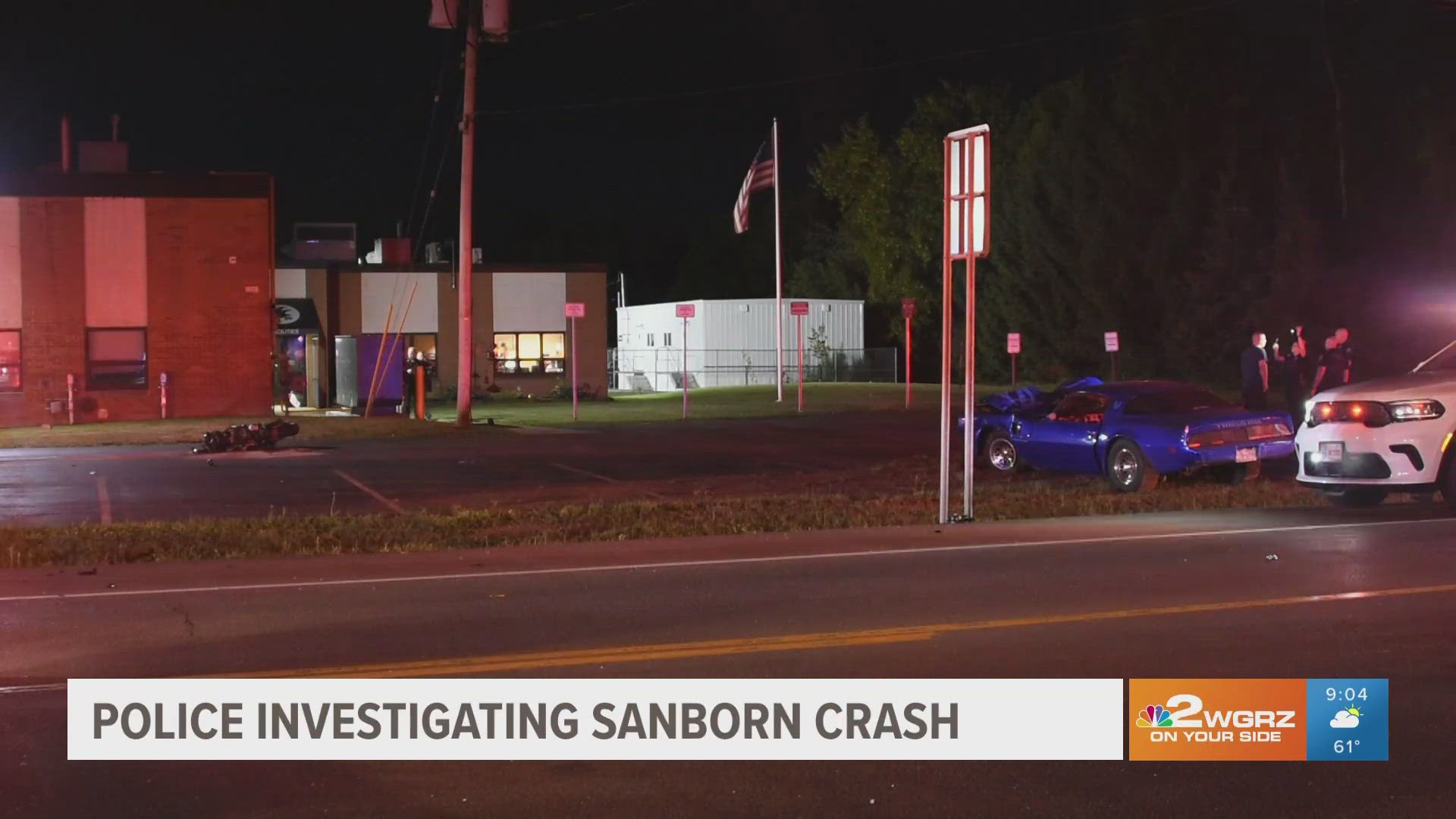 Police investigate fatal car-motorcycle crash in Lewiston | wgrz.com