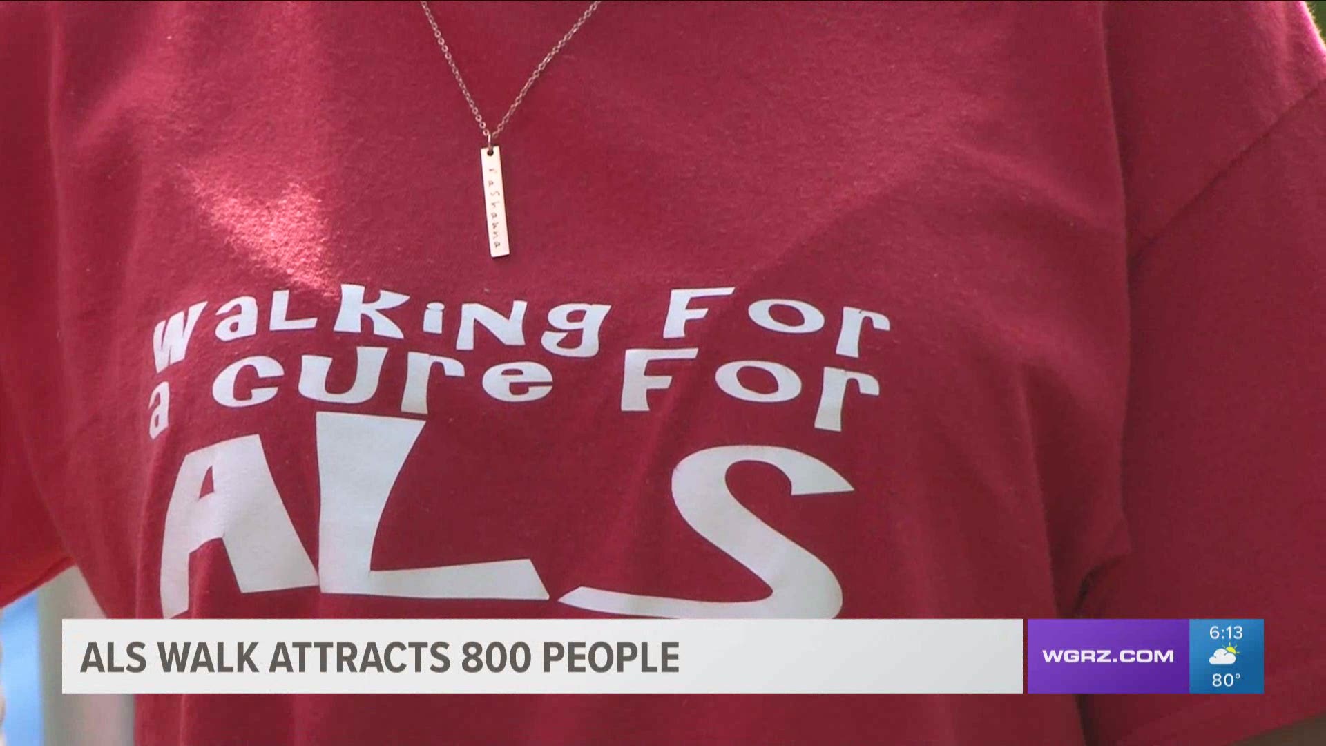 Walk to Defeat ALS fundraiser held in Delaware Park | wgrz.com