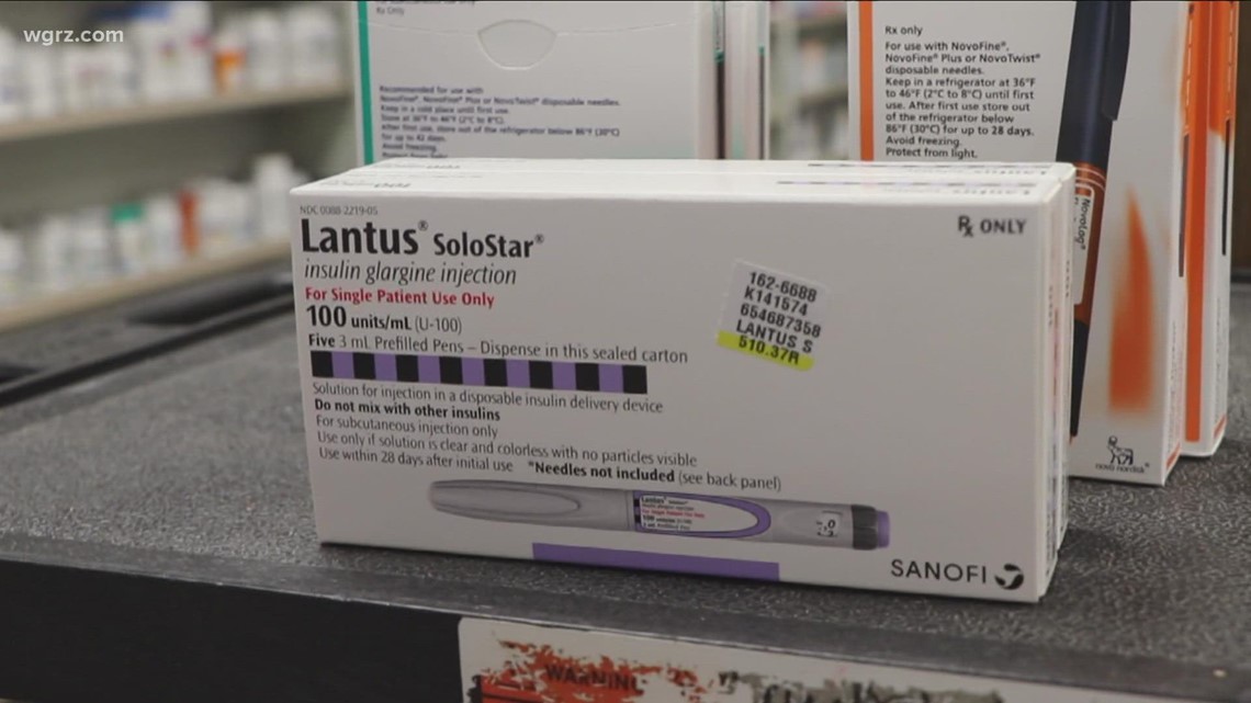 Bill to cap monthly insulin cost to $35 | wgrz.com