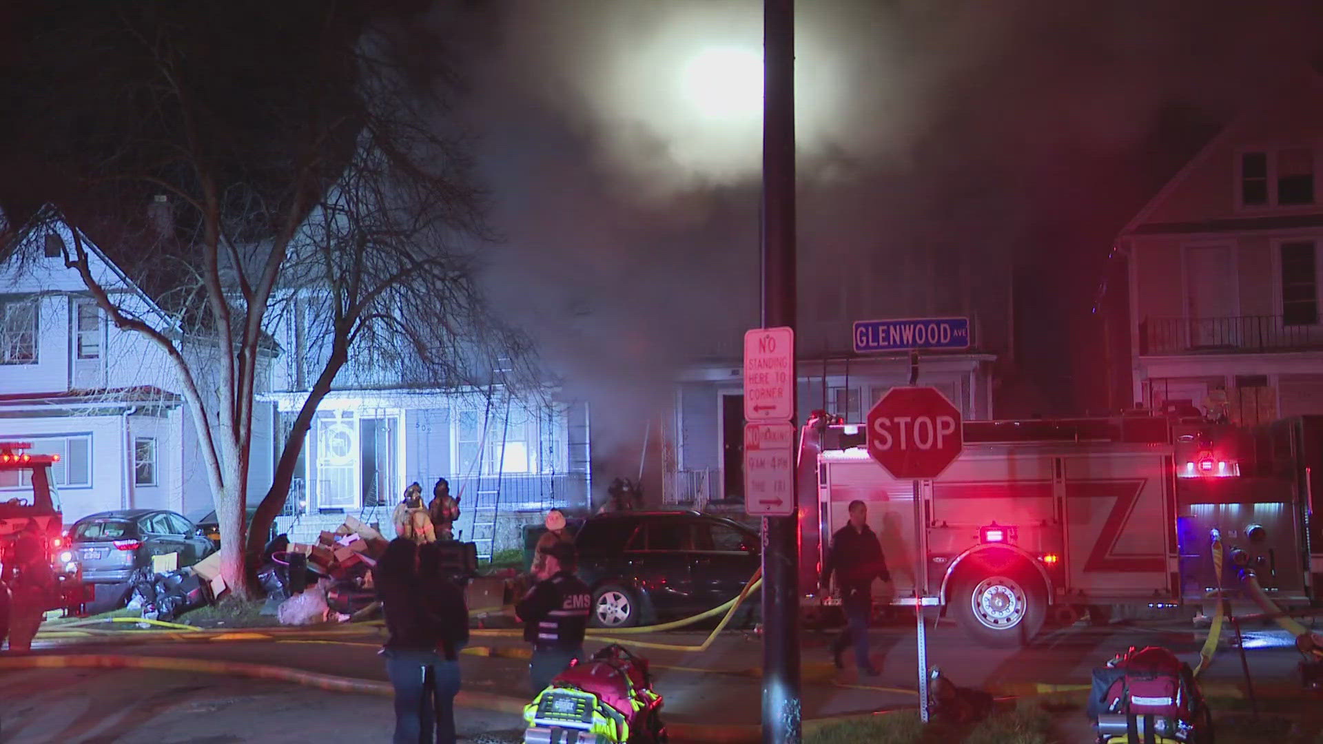 Fire engulfs two Buffalo homes on Glenwood Ave | wgrz.com
