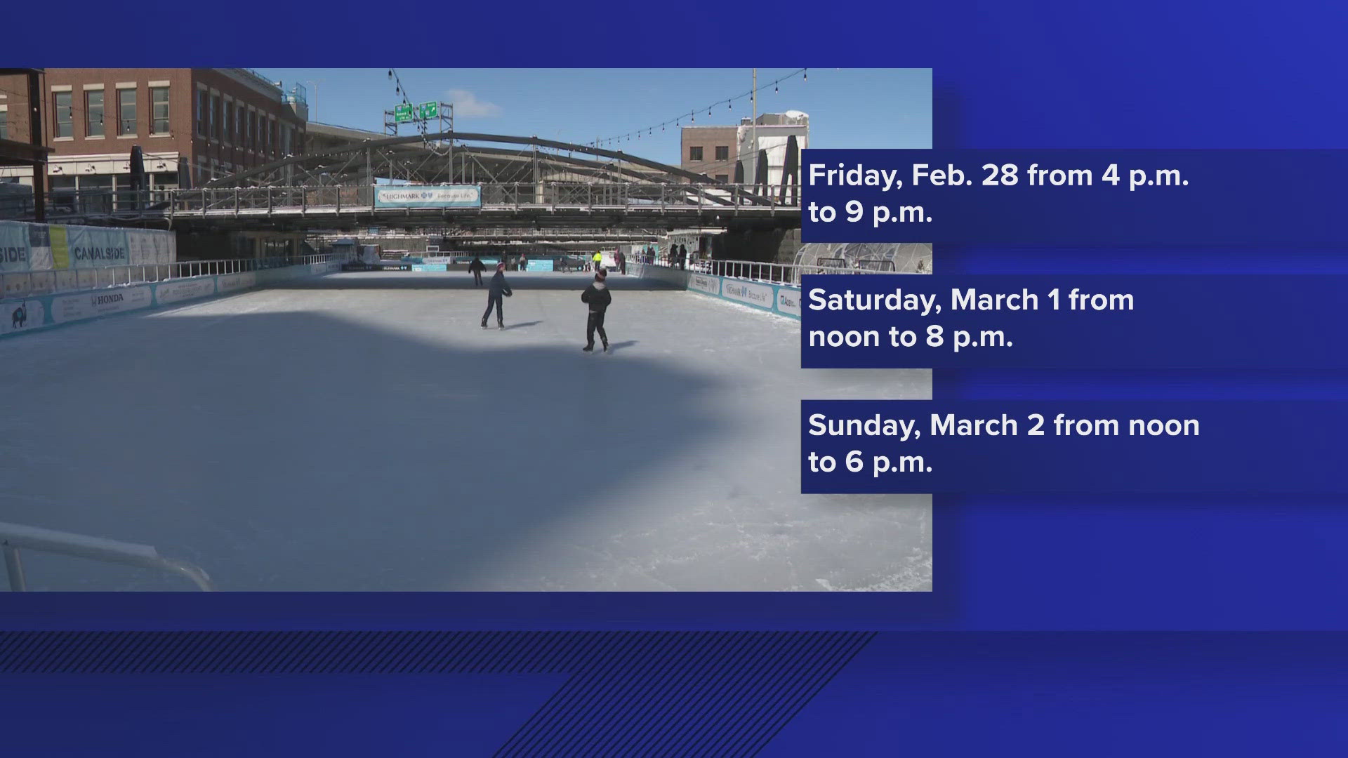 Ice at Canalside extended for another week | wgrz.com