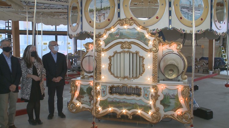 Buffalo Heritage Carousel at Canalside almost complete | wgrz.com
