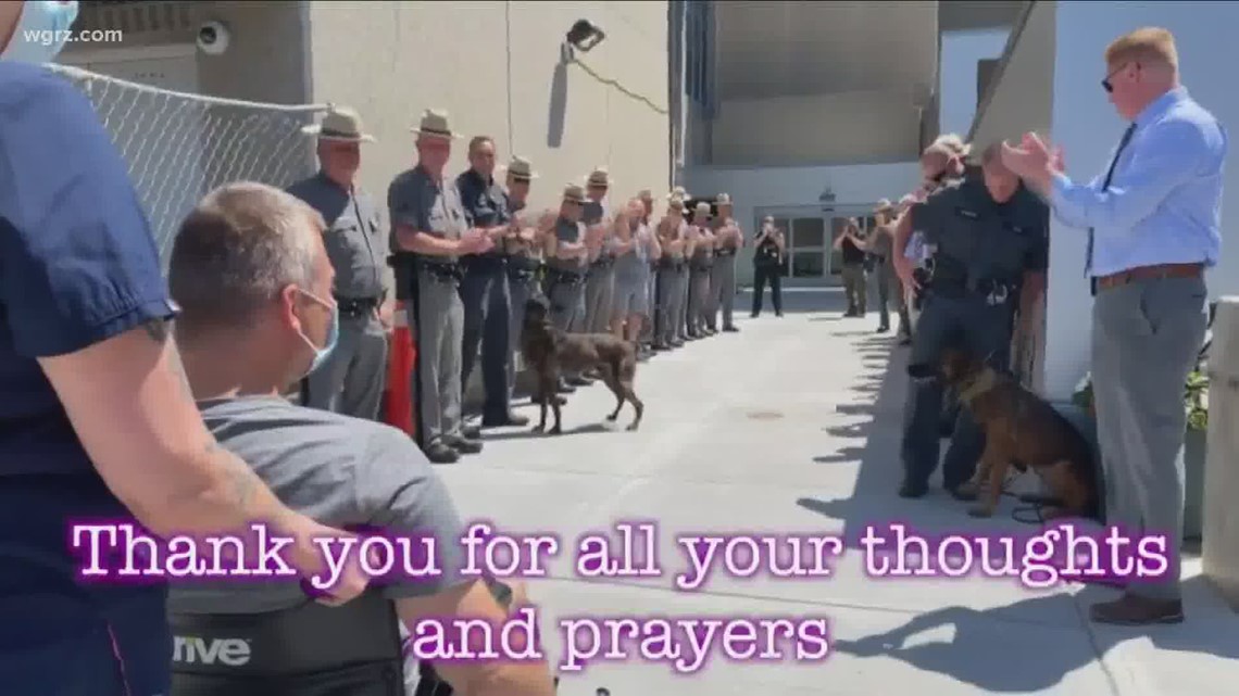 New York State Trooper run over by vehicle released from hospital ...