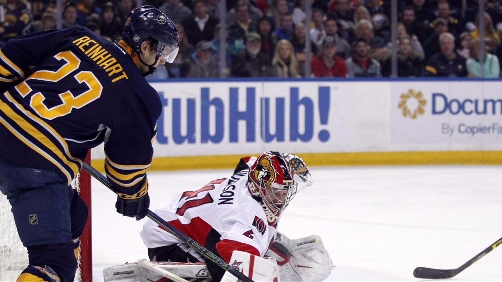 Reinhart signs two year contract with Sabres | wgrz.com