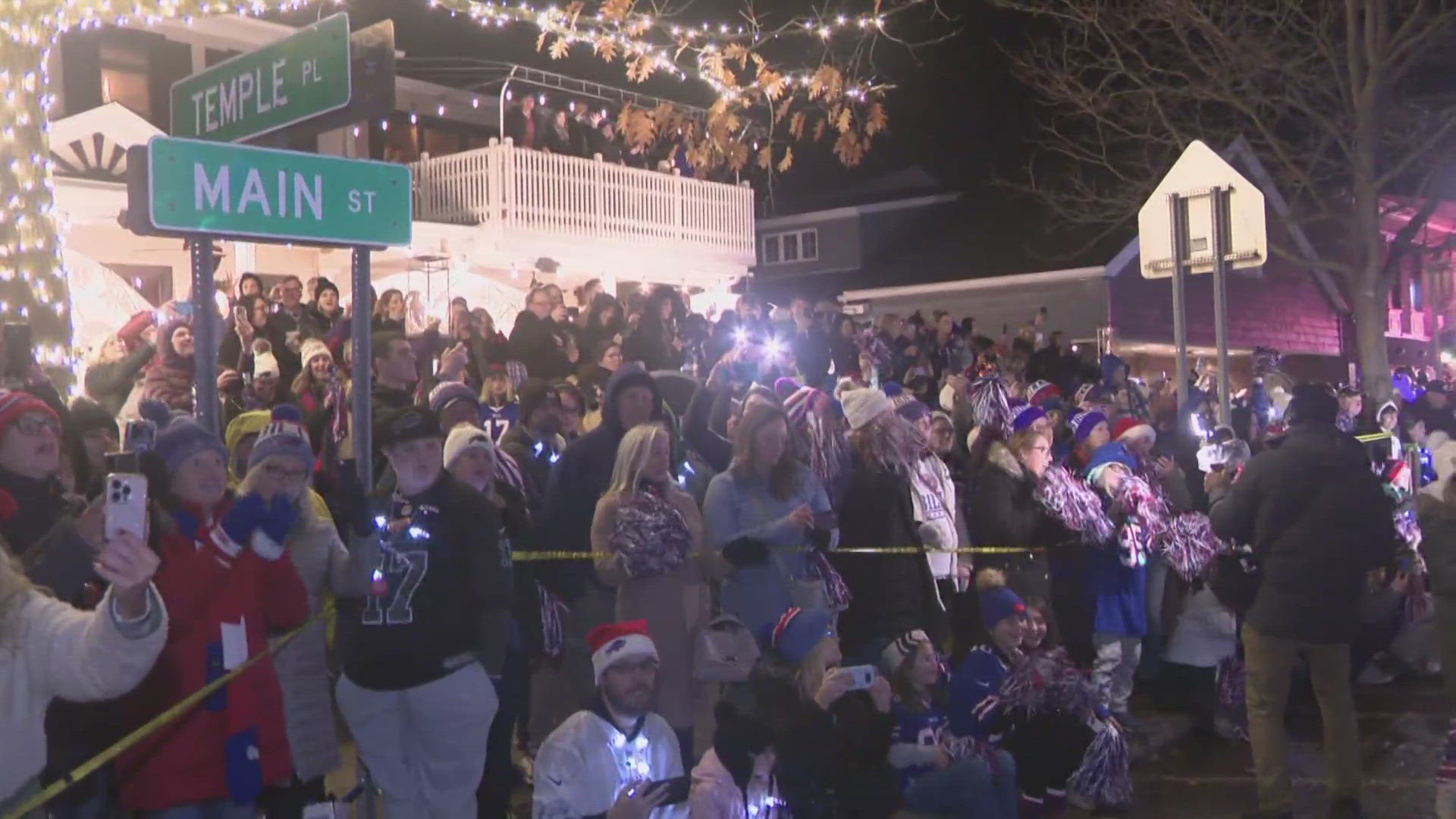 Bills fans pack East Aurora for rally and Hallmark movie premiere ...